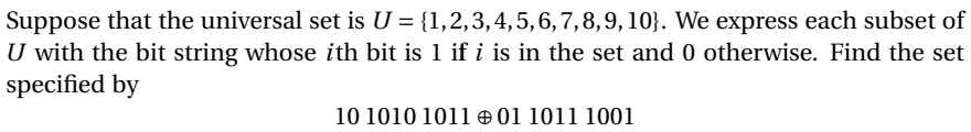 Solved Suppose that the universal set is | Chegg.com