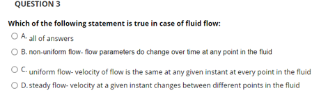 Solved Which of the following statement is true in case of | Chegg.com