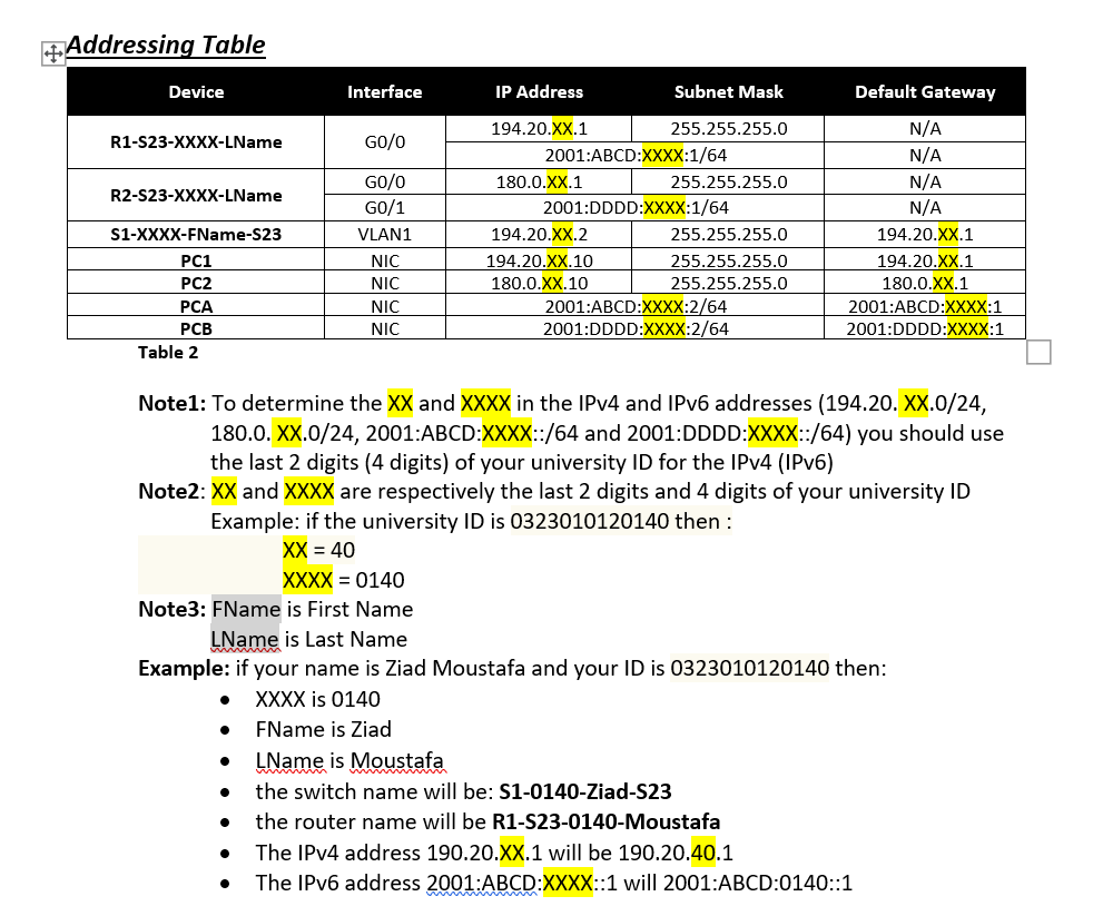 Configuration Configure your network as shown in | Chegg.com