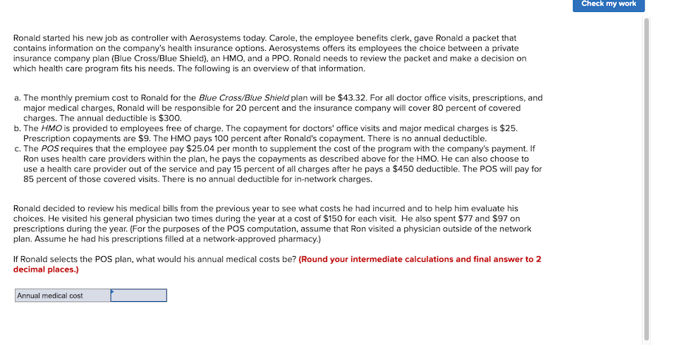 Solved Ronald started his new job as controller with | Chegg.com