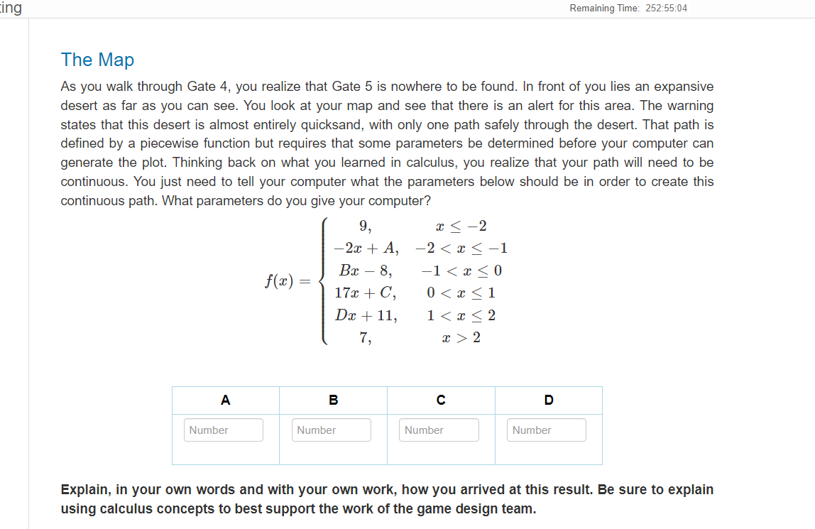 Solved The Map As you walk through Gate 4, you realize that | Chegg.com