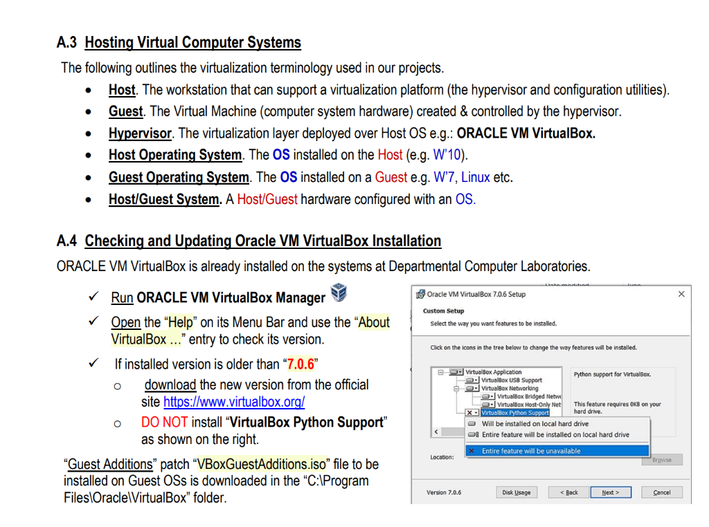 Solved Reference: - Oracle VM VirtualBox User Manual | Chegg.com Solved Reference: - Oracle VM VirtualBox User Manual | Chegg.com