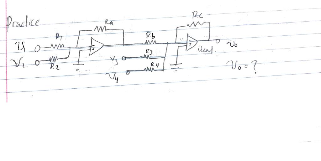 Solved 1 Derive Vo from inverting configuration and non | Chegg.com