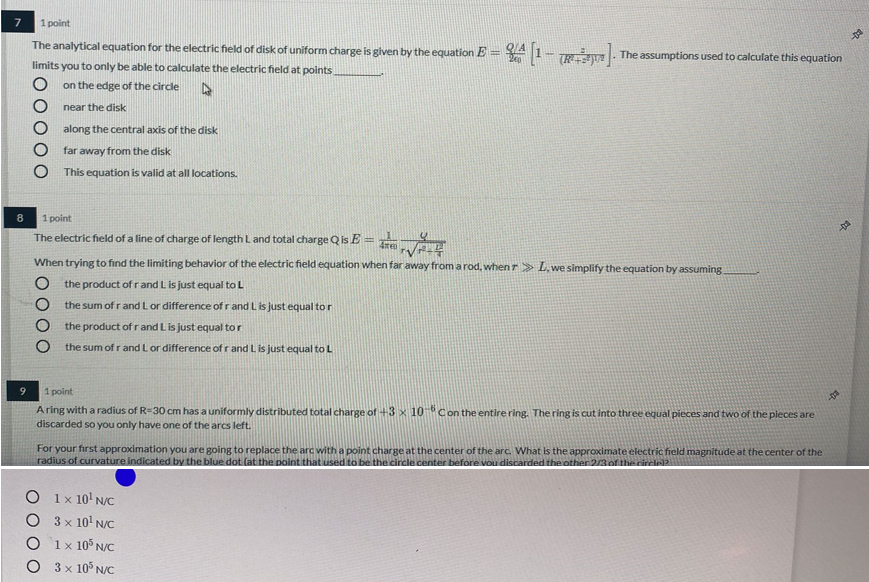 Solved 7 -04 1 point The analytical equation for the | Chegg.com