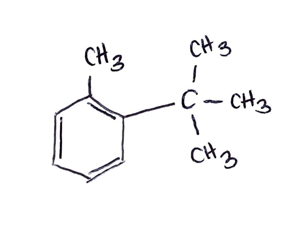 Solved CH₃ CH 3 4 C-CH3 1 CH3 | Chegg.com