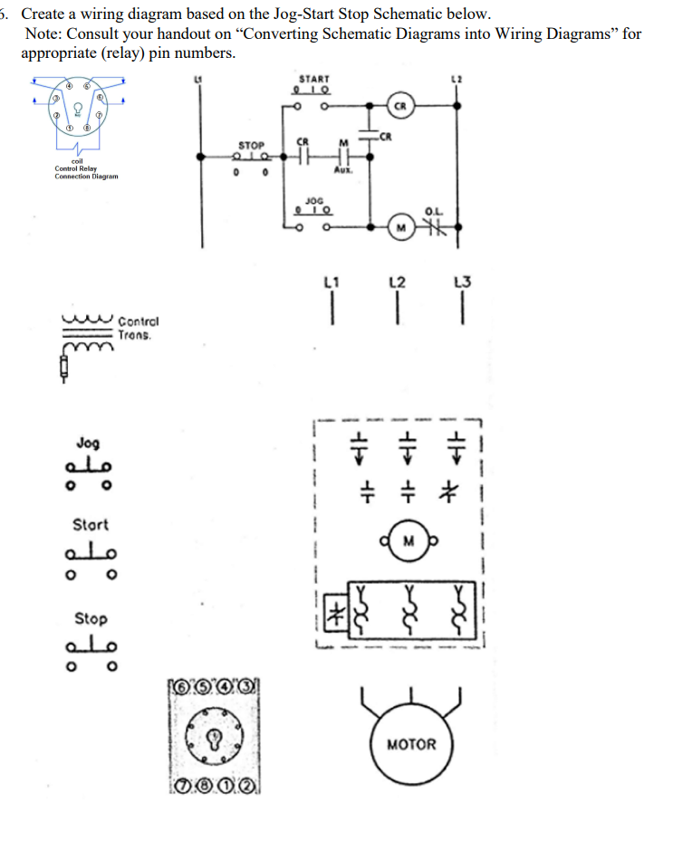 Start Stop Jog Wiring Diagram