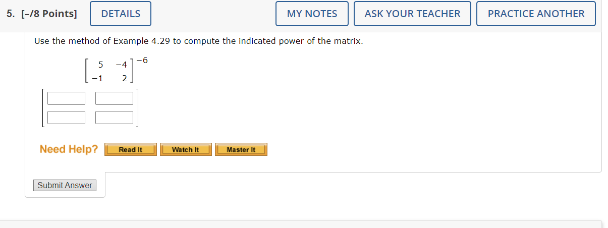 [5−1−42]−6 | Chegg.com