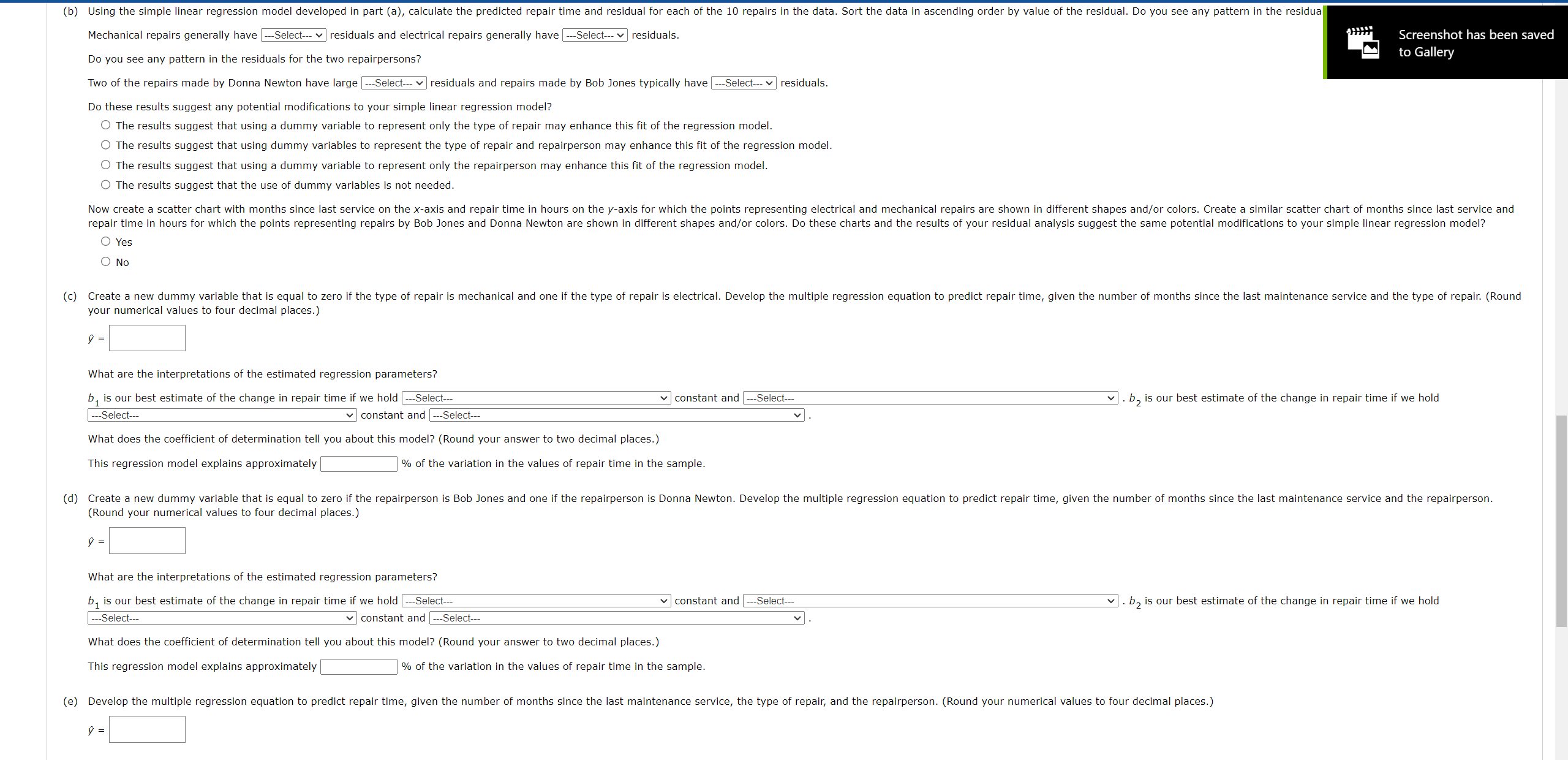 Solved y^= Find the p-value. (Round your answer to four | Chegg.com