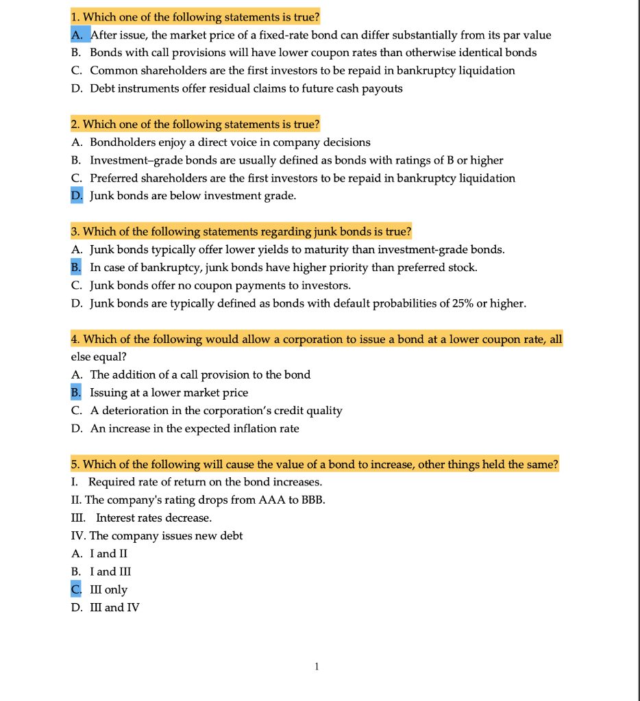 I have these questions solved but I only need | Chegg.com