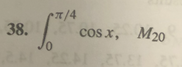 Solved (7/4 38. COS X, M20 0 In Exercises 35–38, state | Chegg.com