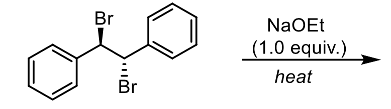 Solved If you subjected your product (Stilbene Dibromide) to | Chegg.com
