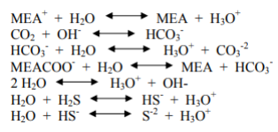 Solved MEA++H2O MEA | Chegg.com