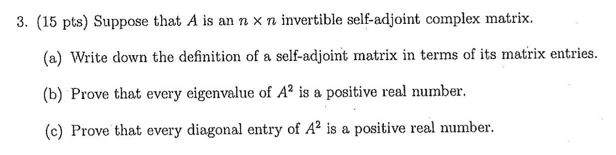Solved 2. (15 pts) Consider the 3 x 3 symmetric matrix 3 1 1 | Chegg.com