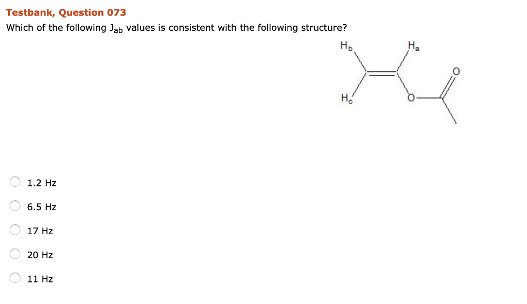 Solved Which of the following Jab values is consistent with | Chegg.com