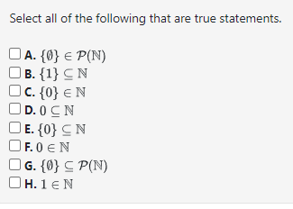 Solved Select all of the following that are true statements. | Chegg.com