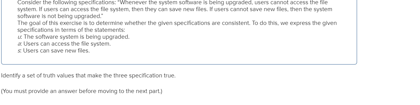 Solved Consider the following specifications: Solved Consider the following specifications: