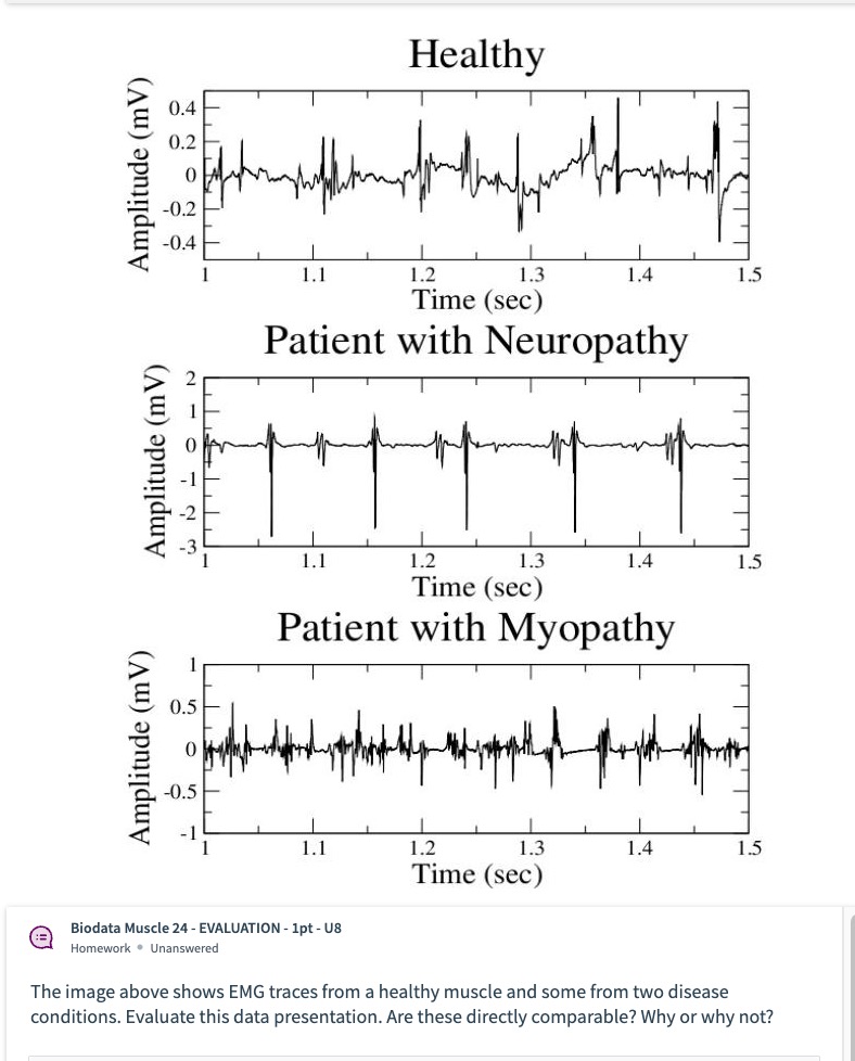 Solved Biodata Muscle 24 - EVALUATION - 1pt - U8 Homework | Chegg.com