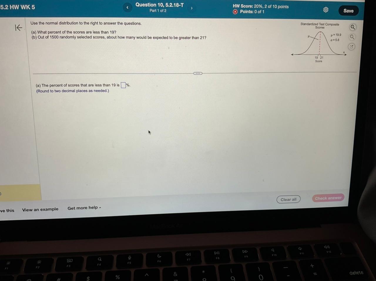 Solved Use the normal distribution to the right to answer | Chegg.com