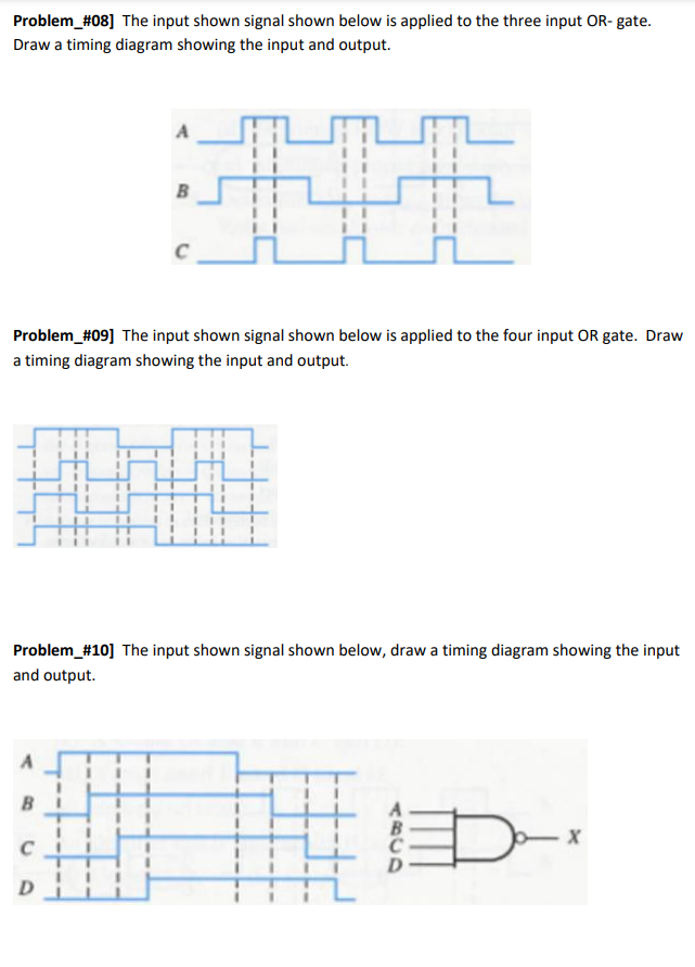 Solved Problem_#08] The input shown signal shown below is | Chegg.com
