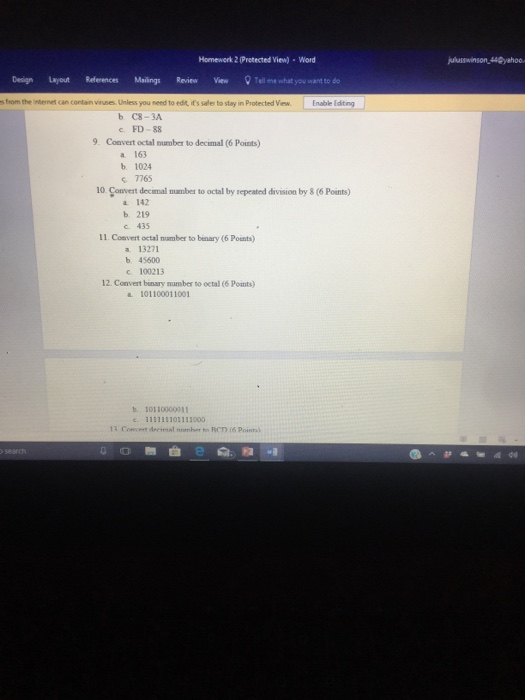 Solved Homework 2 Protected View Word Draw Design Layout