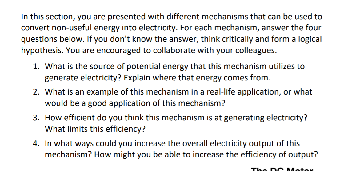 Solved Here are the different types of mechanisms. 1) | Chegg.com