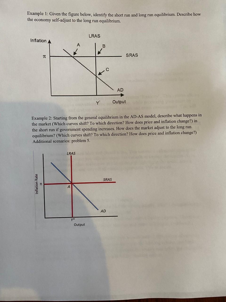 Solved Example 1: Given the figure below, identify the short | Chegg.com