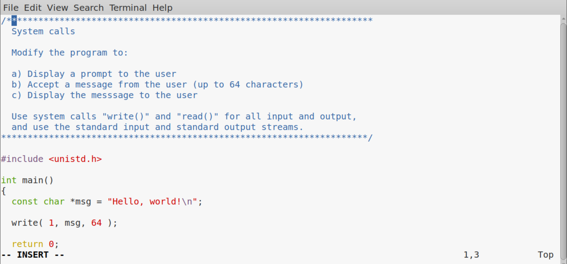 Solved Hi there, I am really new into Linux. And can not | Chegg.com