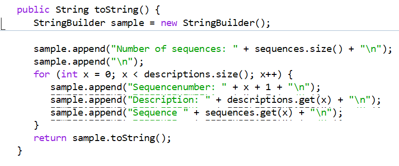 Solved This is in Java. I am tying to make my format look | Chegg.com
