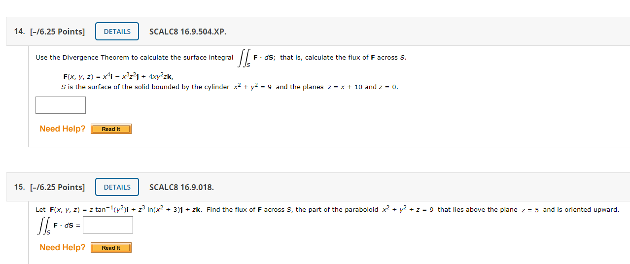 Solved 14. [-76.25 Points] DETAILS SCALC8 16.9.504.XP. Use | Chegg.com