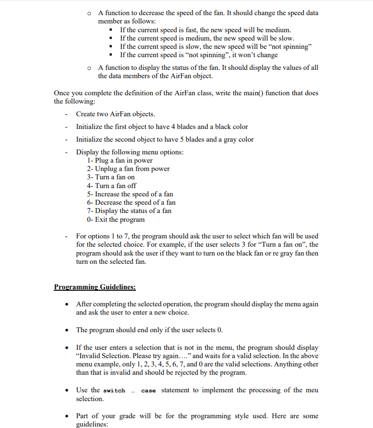 Solved CS 241: Advanced Object-Oriented Programming using | Chegg.com