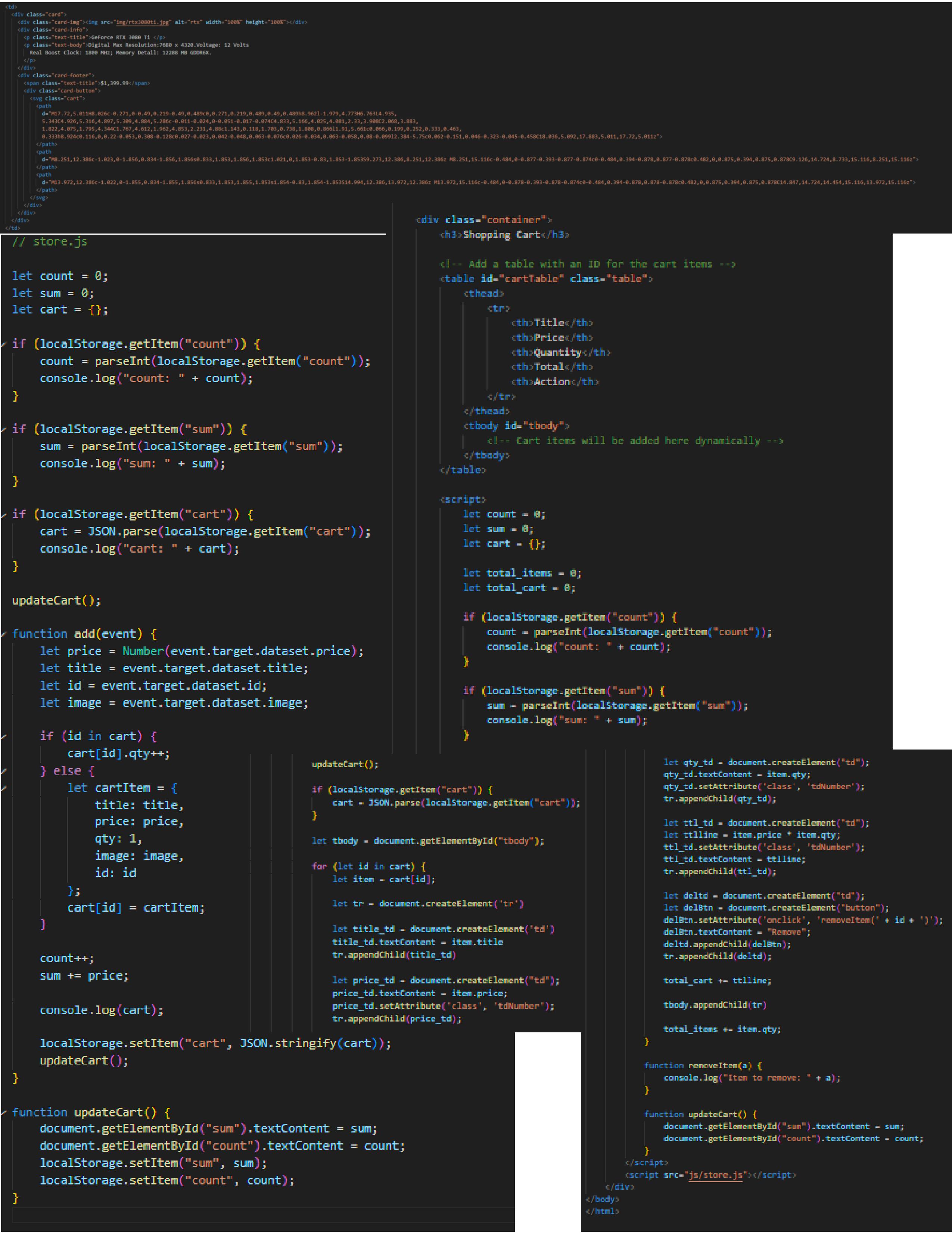 Solved How to get a list of products to populate a shopping | Chegg.com