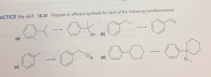 Solved Propose an efficient synthesis for each of the | Chegg.com Solved Propose an efficient synthesis for each of the | Chegg.com