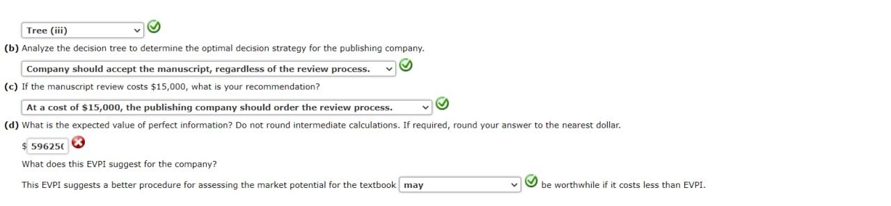 Solved Hint(s) Check My Work Embassy Publishing Company | Chegg.com