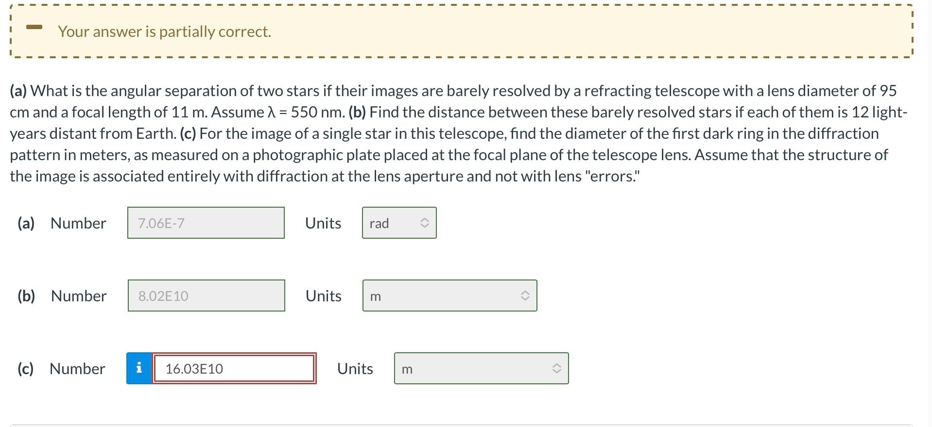 Solved I can’t get part c right. I’ve doubled part b to get | Chegg.com