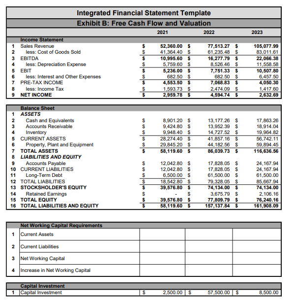 Solved For the following problems, use Exhibit B. Exhibit B | Chegg.com