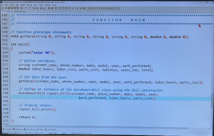 Solved Write A C Program That Creates A Receipt For A Chegg