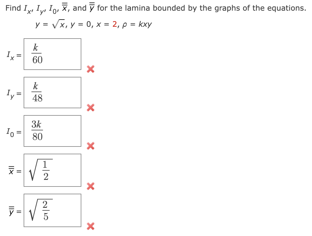 Solved Find Ix'Iy'I0,bar (x‾), ﻿and ?bar (?bar (y)) ﻿for the | Chegg.com