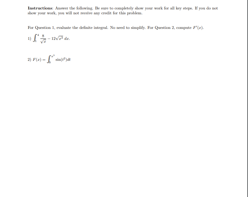 Solved Instructions: Answer the following. Be sure to | Chegg.com