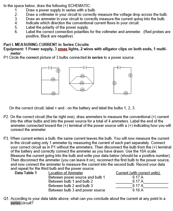 Solved In the space below, draw the following SCHEMATIC: | Chegg.com