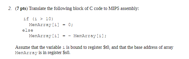 Solved Wherever relevant, assume that each array element | Chegg.com