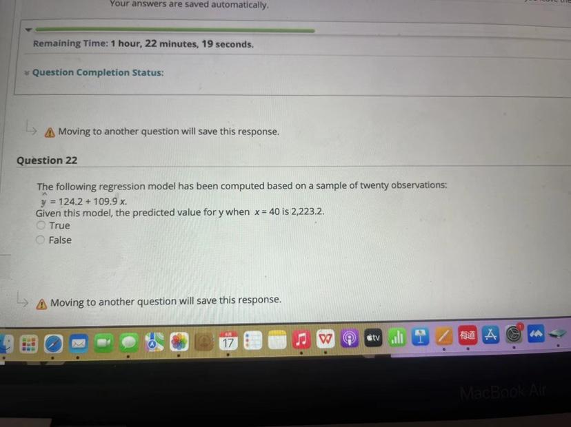 Solved Your answers are saved automatically. Remaining Time: | Chegg.com