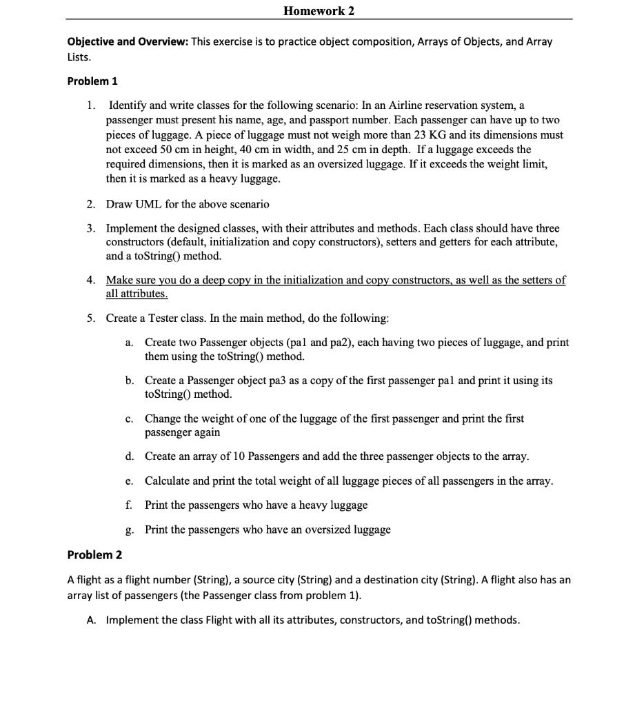 Solved Objective and Overview: This exercise is to practice | Chegg.com