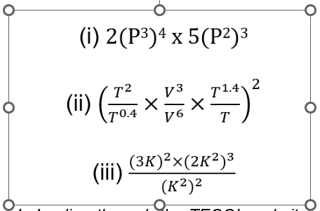 Solved Manipulate and simplify, to ﻿their simplest form Show | Chegg.com