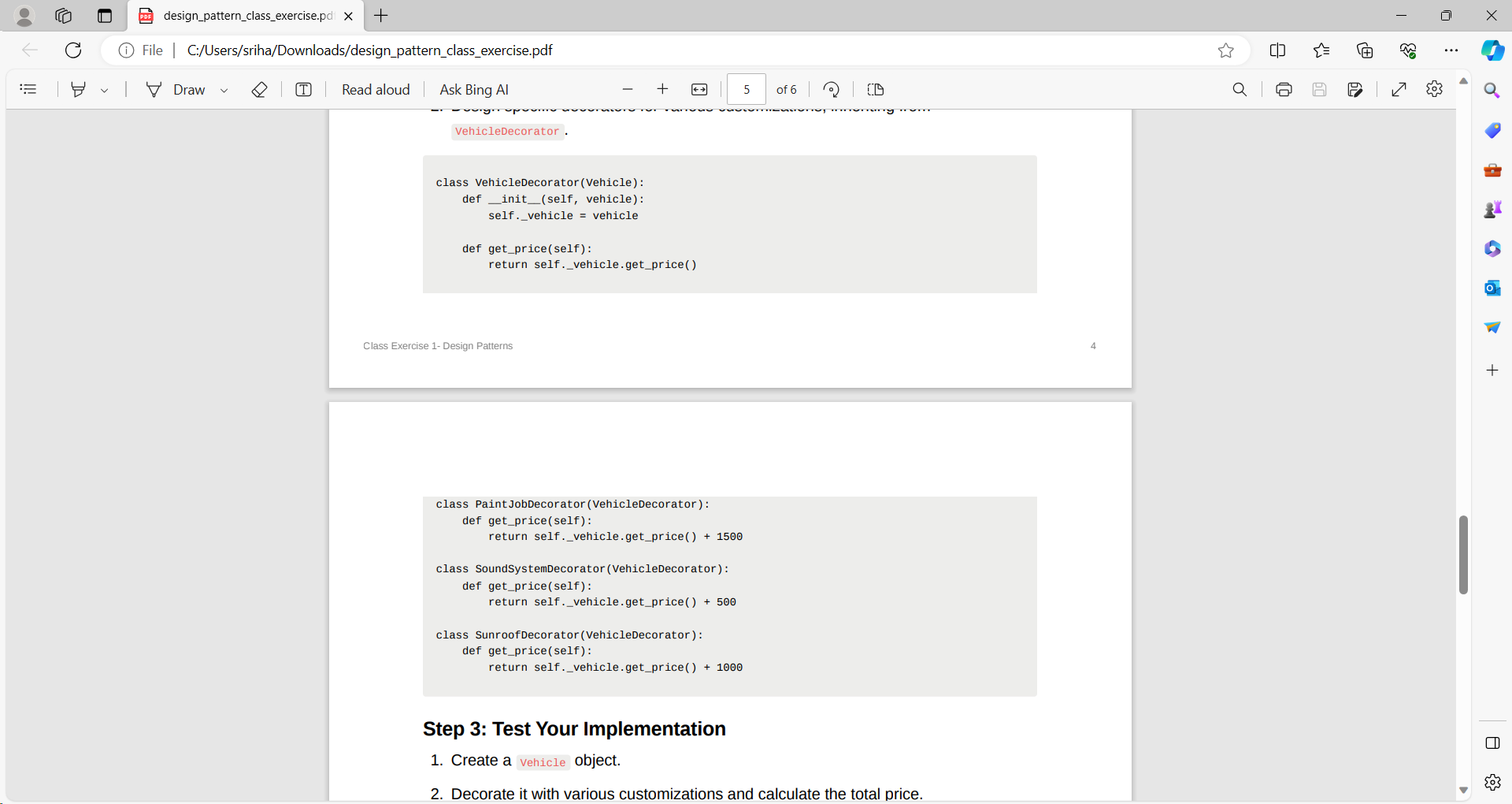 please write correct answer?Challenge Implement a way | Chegg.com