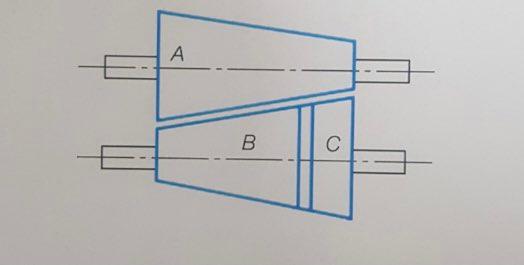 The larger part of the Evans friction car shown in | Chegg.com
