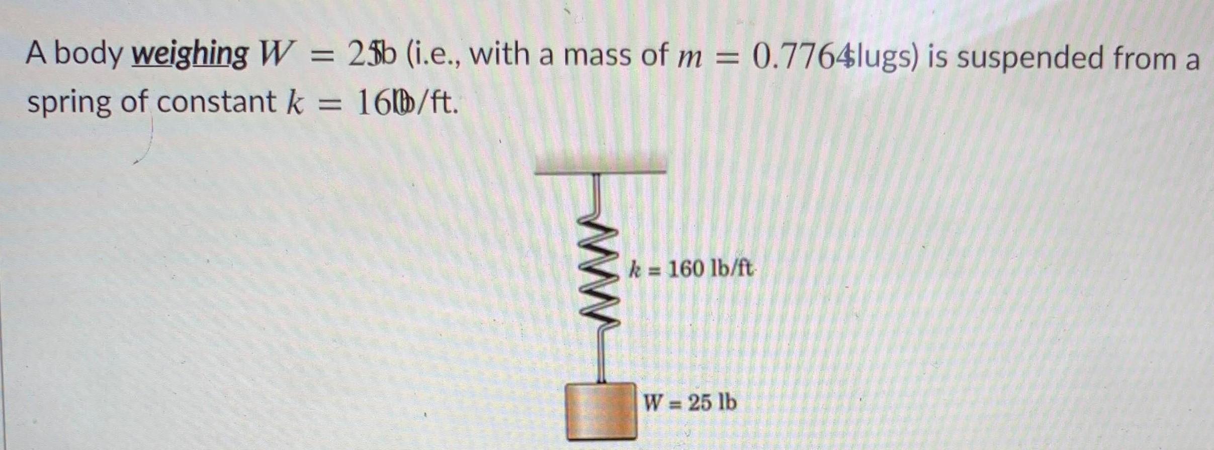 Solved 1. Determine the natural circular frequency wn of the | Chegg.com