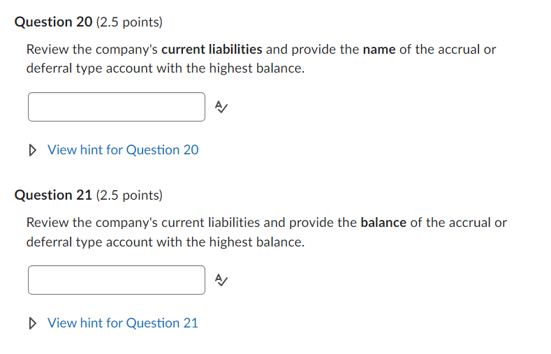 Solved LIABILITIES AND SHAREHOLDERS' EQUITY Current | Chegg.com