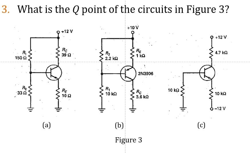 Solved 3. What is the point of the circuits in Figure 3? +10 | Chegg.com