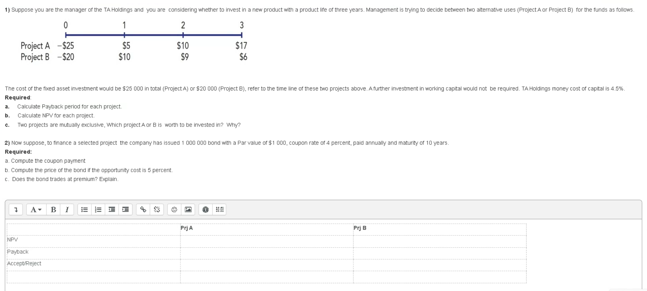 Solved Required:a. ﻿Calculate Payback period for each | Chegg.com