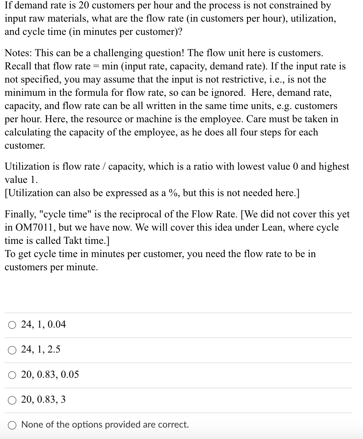 Solved One employee is in charge of the following activities | Chegg.com